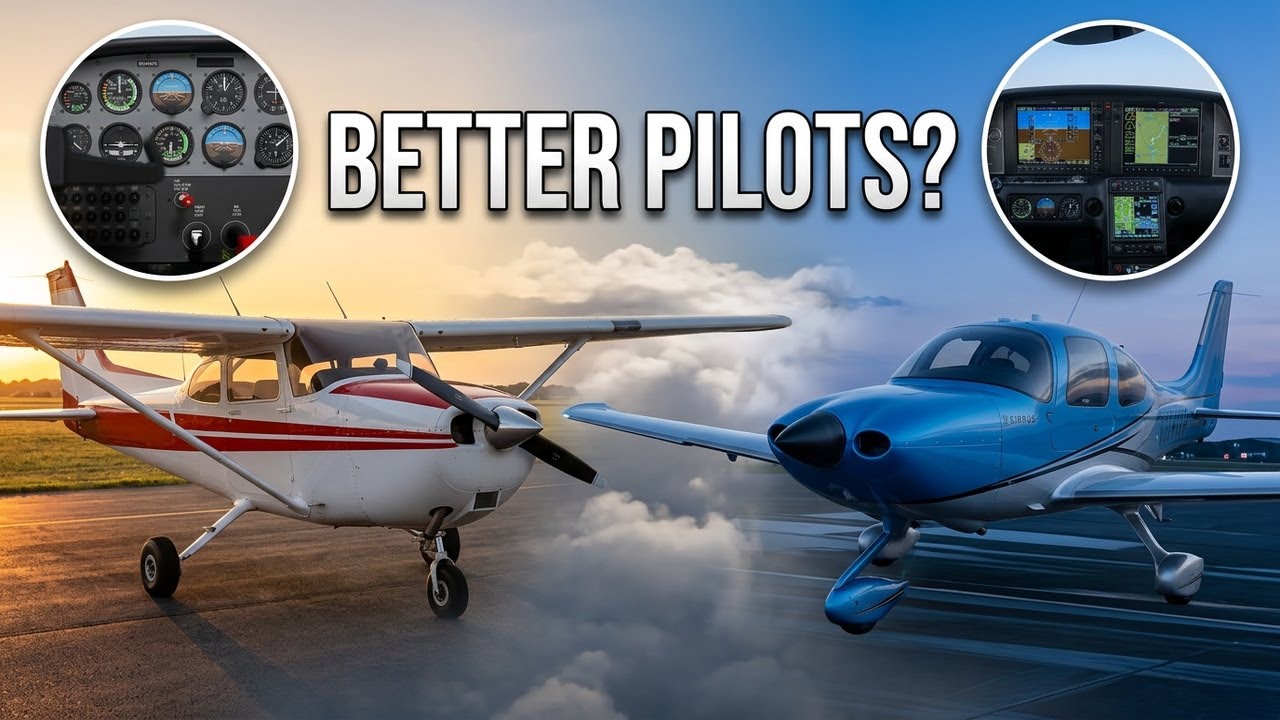 CESSNA 172 vs CIRRUS | Which Builds Better Pilots? - YouTube
