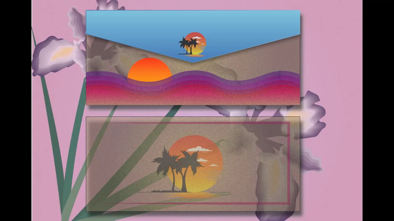 Making A Beautiful small envelop || Easy Tutorial || Adobe Illustrator ...