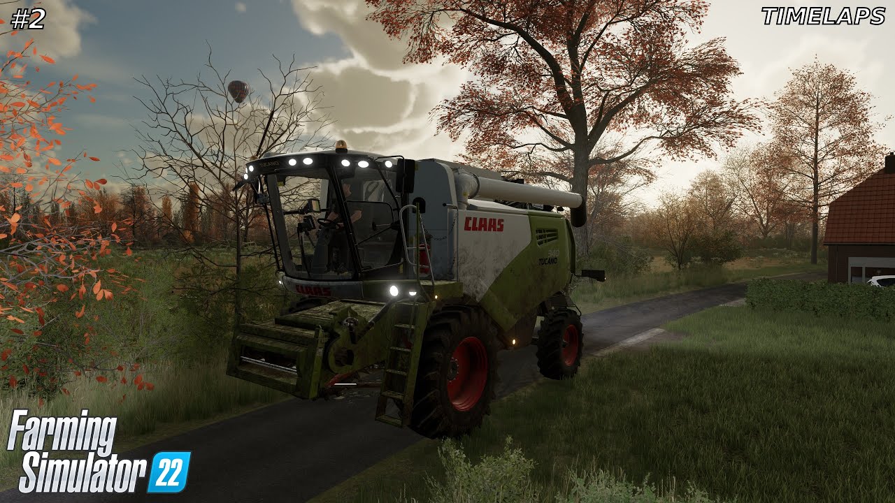 BUYING A NEW HARVESTER | Farming Simulator 22 | EP 2 | TIMELAPSE - YouTube