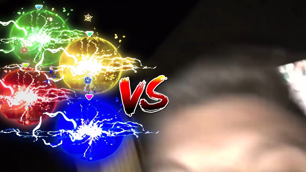PVZ GW2 Singularity 4 Colors Blue Red Purple and Yellow Vs Eillot Giles ...