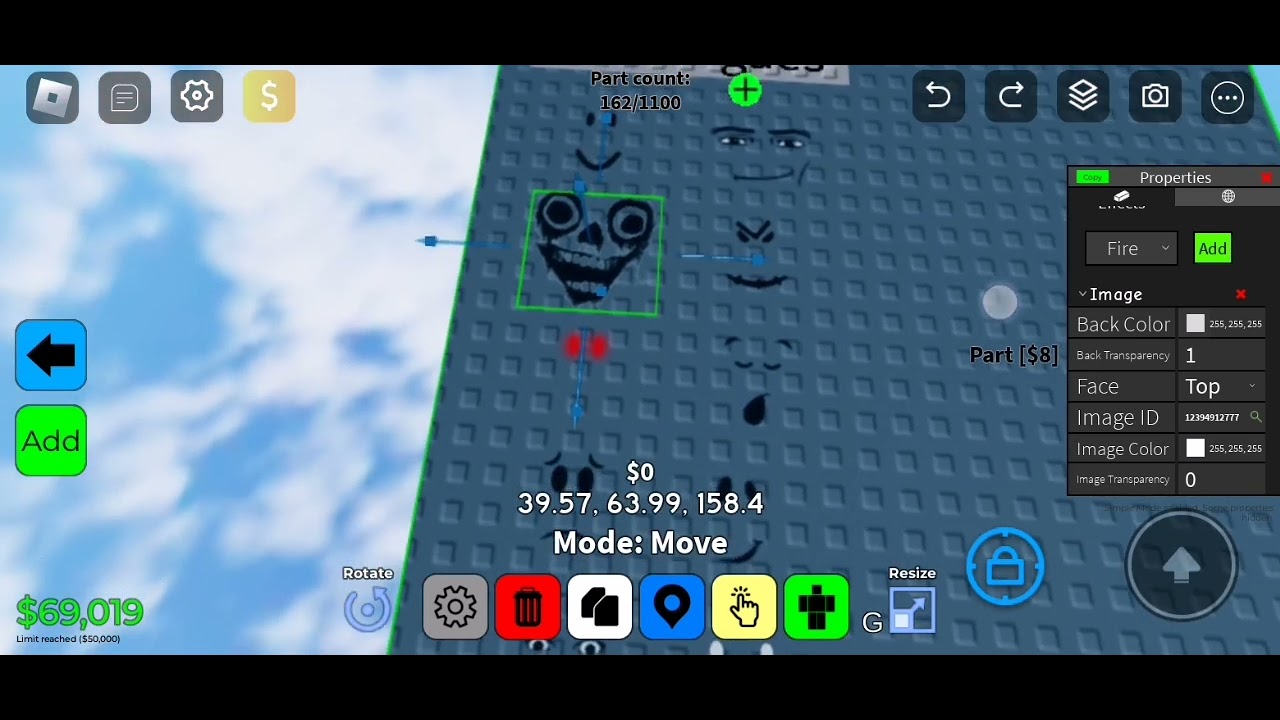 showing yall face id's for obby creator! - YouTube