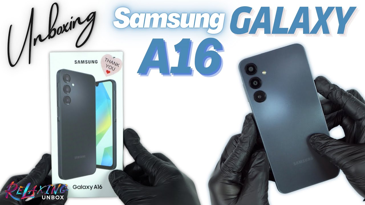 Samsung Galaxy A16 Unboxing - YouTube
