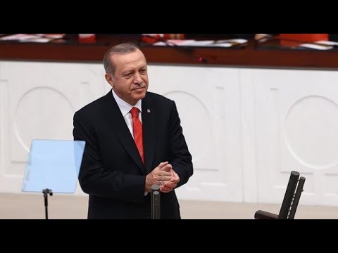 Cumhurbaşkanı Erdoğan TBMM'de yemin etti