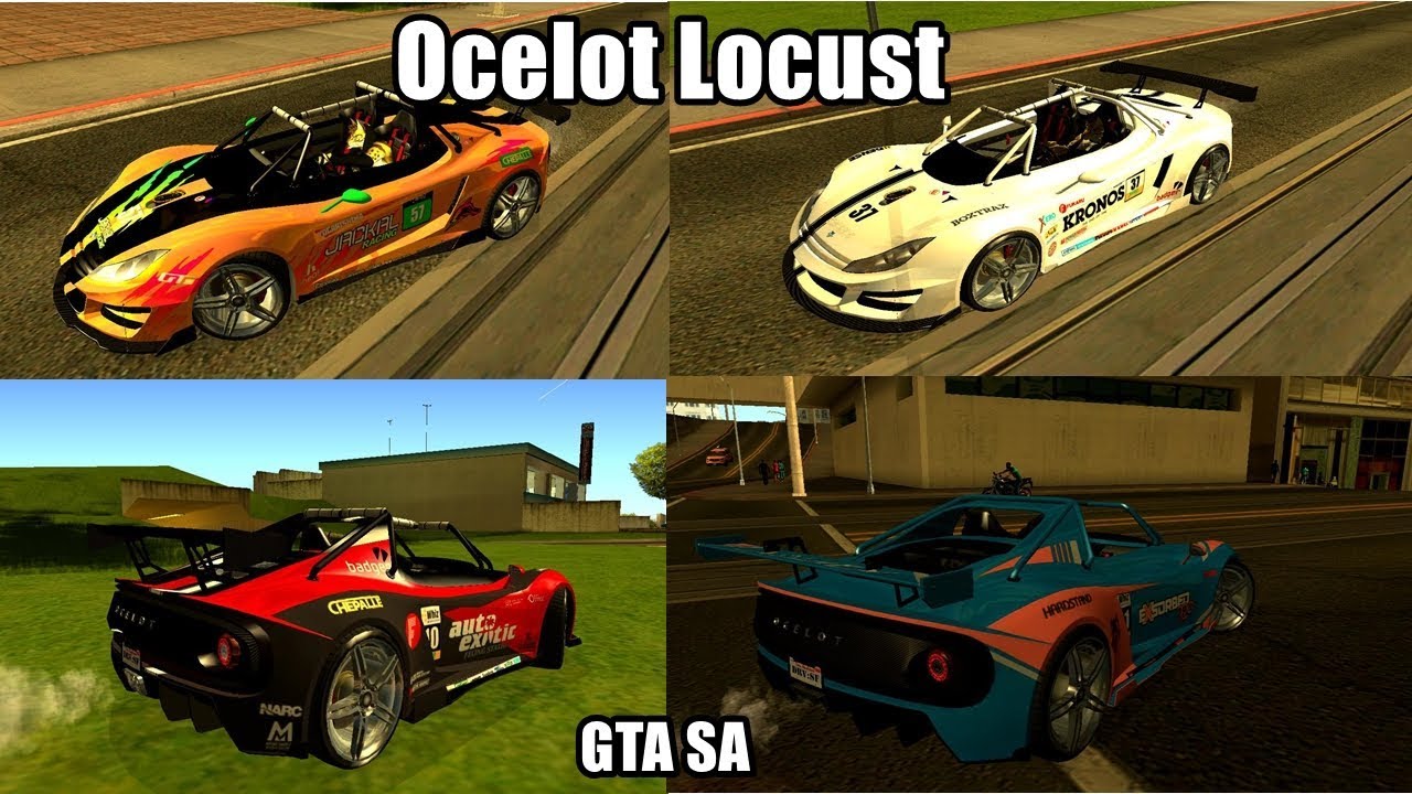 Ocelot Locust De GTA ONLINE Para GTA SA - YouTube