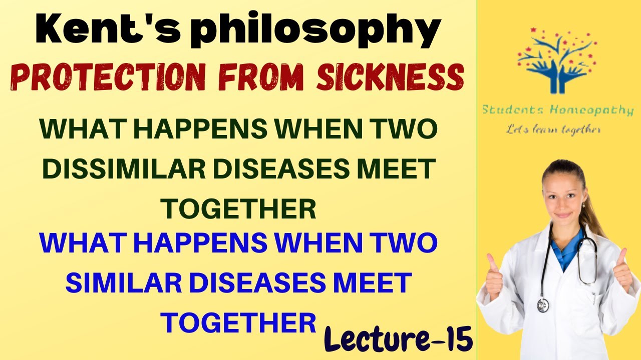 Kent's Philosophy, Lecture-15 | PROTECTION FROM SICKNESS | Organon ...