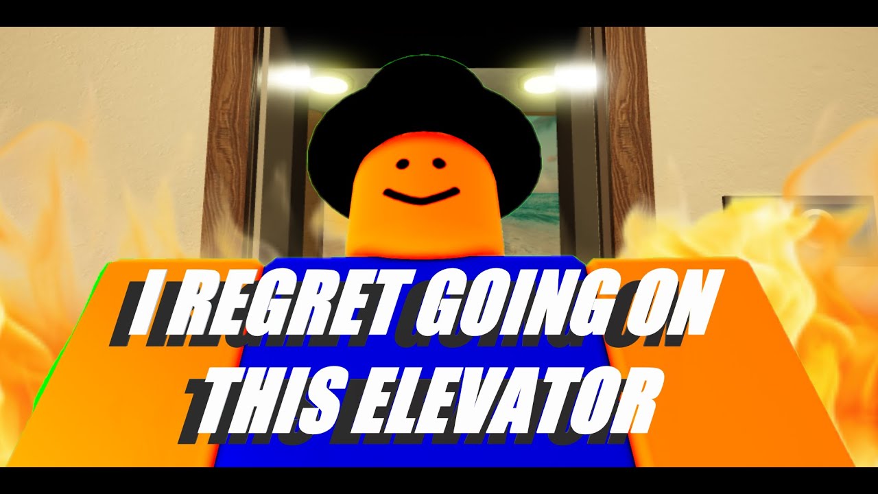 i regret going on this elevator... | ROBLOX REGRETEVATOR - YouTube