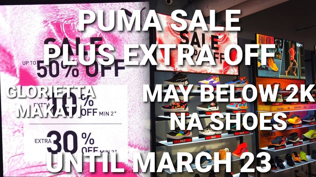 PUMA SALE UPTO 50% PLUS EXTRA OFF | MAY BELOW 2K NA SHOES FOR MEN AND ...