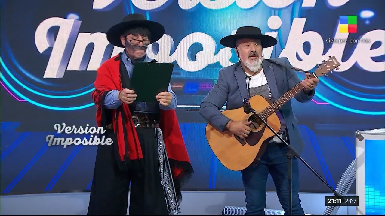 🎸 VERSIÓN IMPOSIBLE: los participantes intentaron adivinar el ...