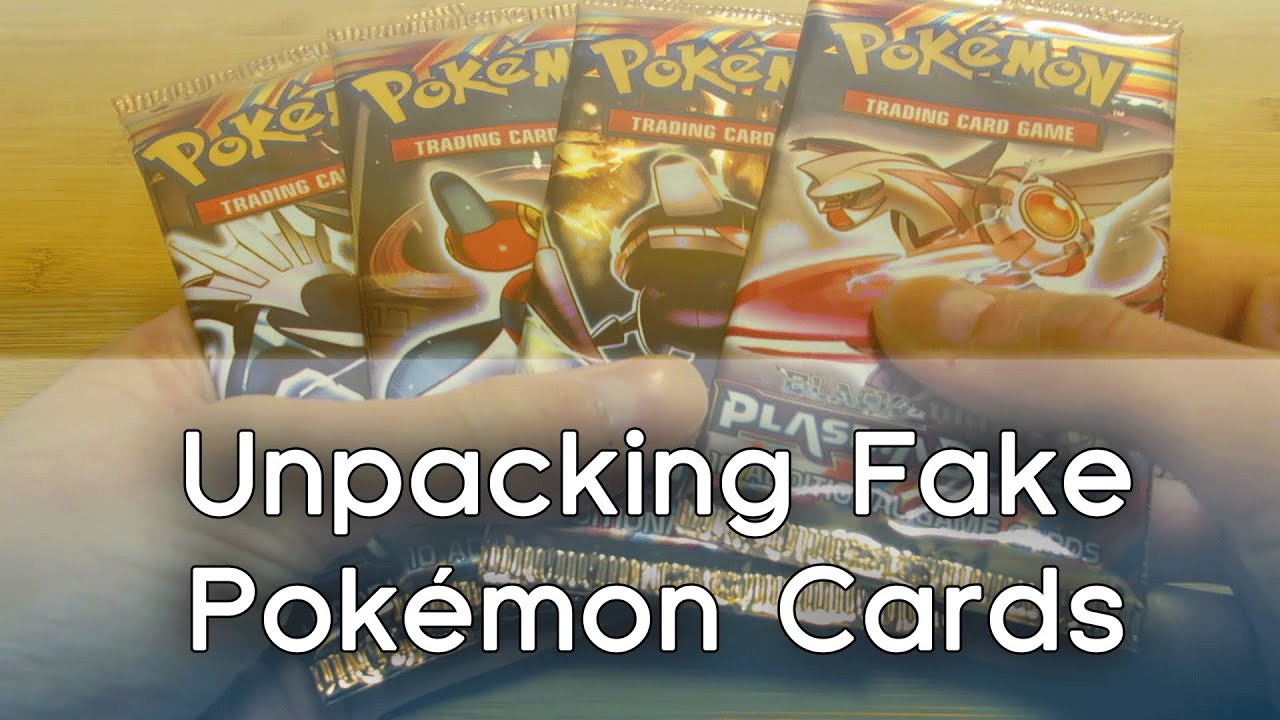 Unpacking Fake Pokémon TCG Packs - Nostalgic! [FullHD / EN] - YouTube