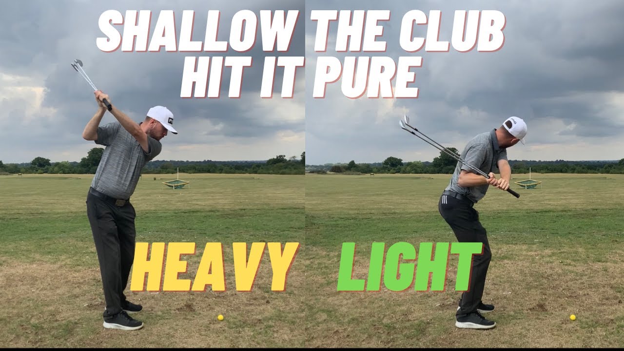 SHALLOW THE GOLF CLUB INSTANTLY WITH THIS ONE AMAZING DRILL - HEAVY TO ...