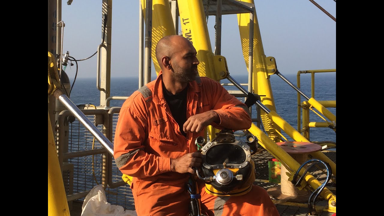 Diving Task of Offshore works. - YouTube