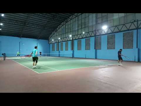 Tenis Ngebut 😝 Ryan-Deglo (Dekat) 4 Vs 0 Lutfi-Roy (Jauh)