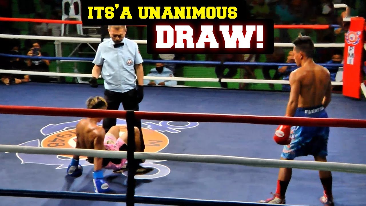 It is a Unanimous Draw! - Rodel Fuentes vs. Lorenz John Torela - YouTube
