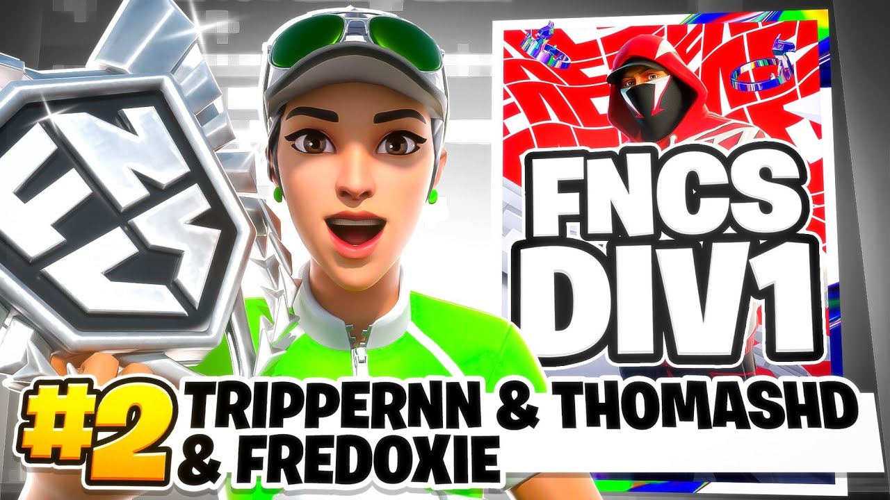 2ND PLACE FNCS DIVISION 1 🏆 w/ Th0masHD & Fredoxie - YouTube