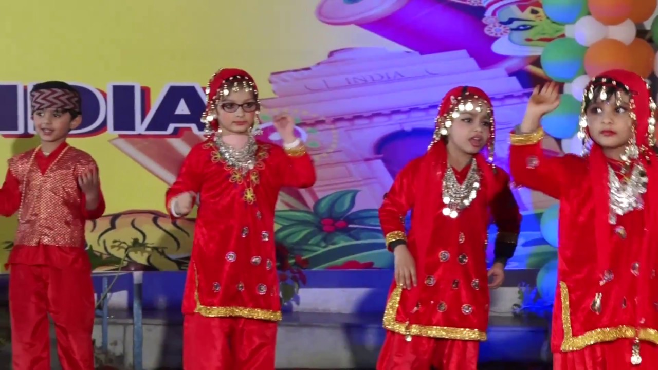 Bumbro bumbro Mission kashmir I Pre school annual day I Dance ...