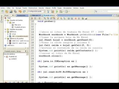 Oracle Netbeans: JAVA y Ms Excel, leer archivo y mostrar contenido ...