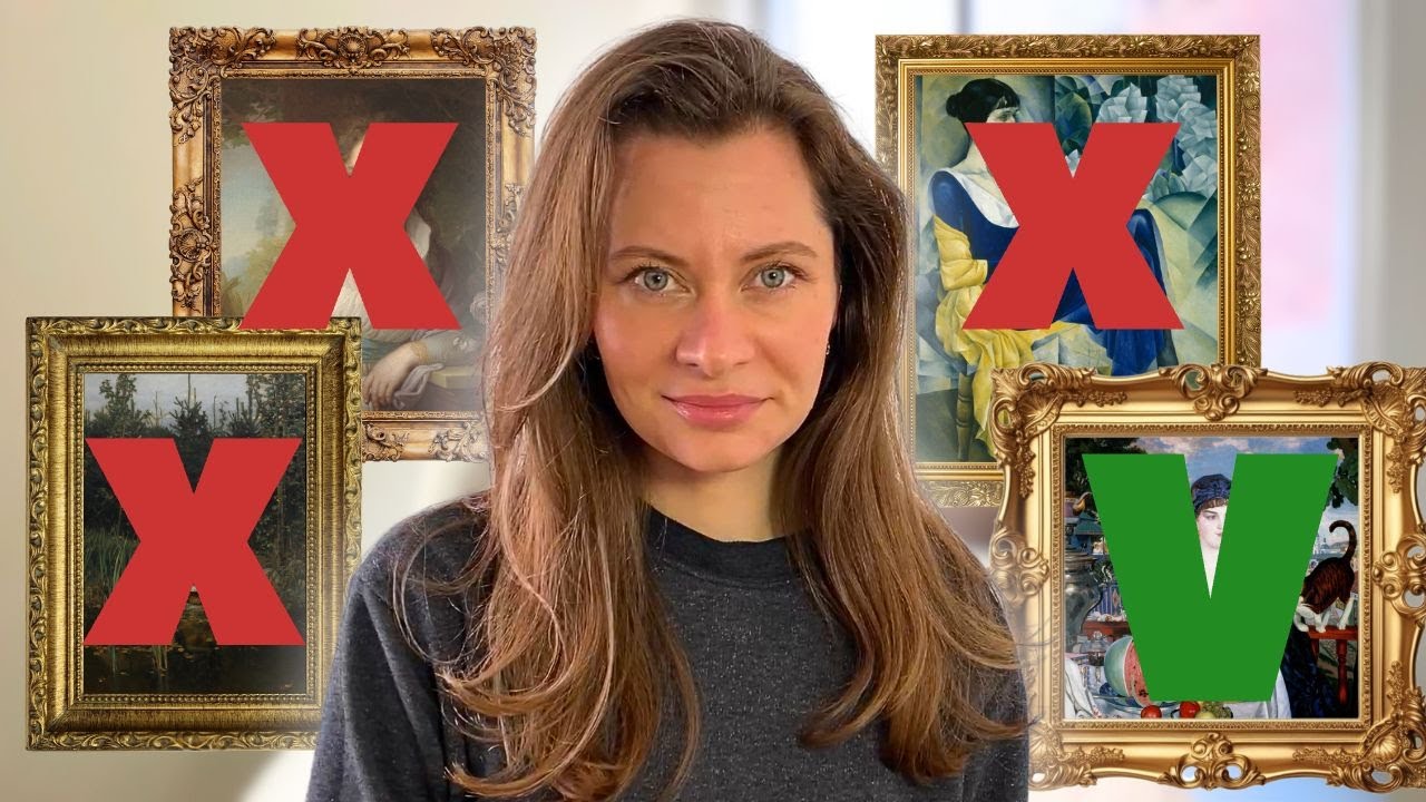 Learn RUSSIAN with this GAME | Guess THE PAINTING 🧑‍🎨 (special game for ...