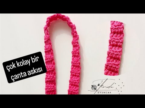 Çanta askısı yapımı / kordon-askı nasıl yapılır?