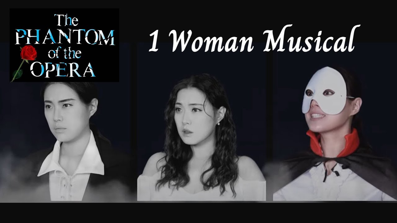 “PHANTOM OF THE OPERA MEDLEY” (One Woman Cover) GAIA MUSICAL - YouTube