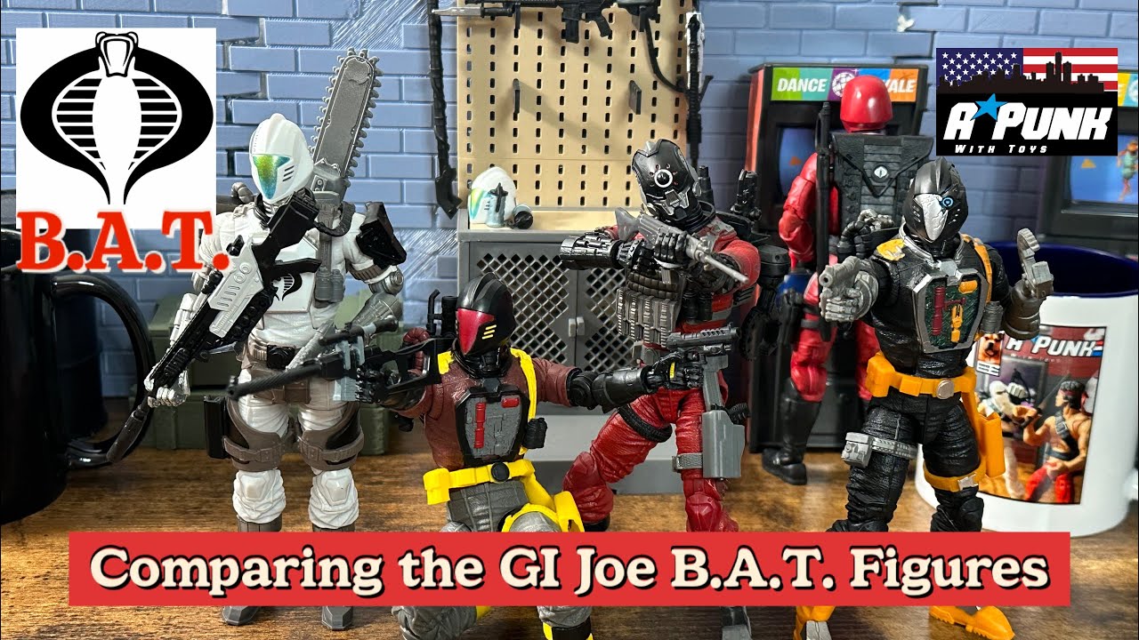 GI Joe Classified B.A.T.’s - YouTube