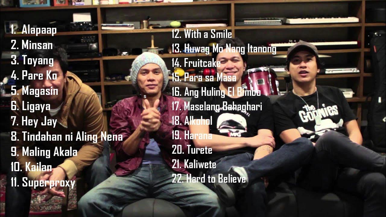 Eraserheads Nonstop Playlist - YouTube Music