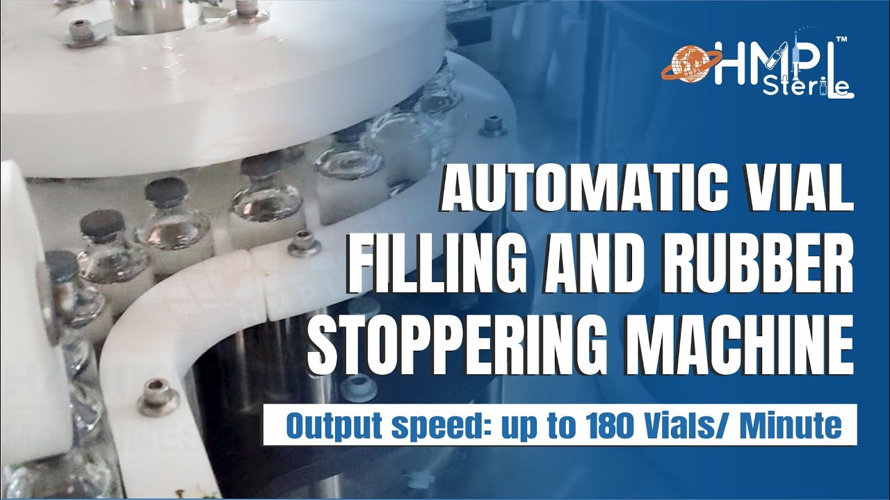 Aseptic Vial Filling Equipment | Vial Filling Machine | Vial Liquid ...