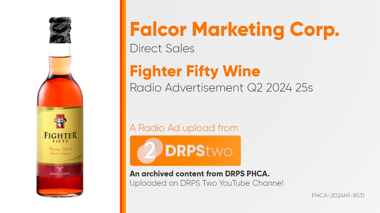 Fighter Fifty Wine Radio Ad Q2 2024 25s - YouTube