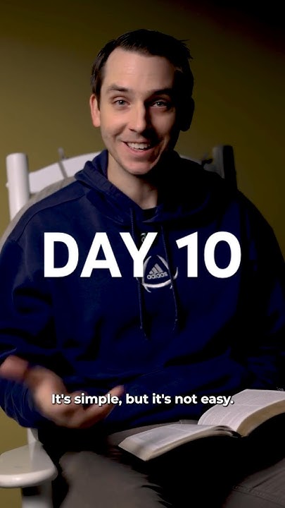 GETTING READY - READING PLAN - DAY 10 - YouTube