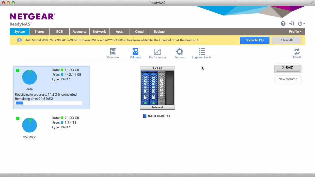 NETGEAR ReadyNAS Supports Multiple Volumes - Learn How - YouTube