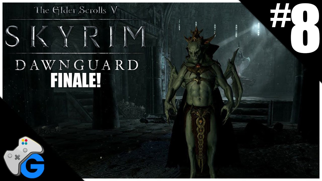 THE END OF THE VAMPIRE MENACE! | Skyrim Dawnguard DLC Lets Play (Part 8 ...