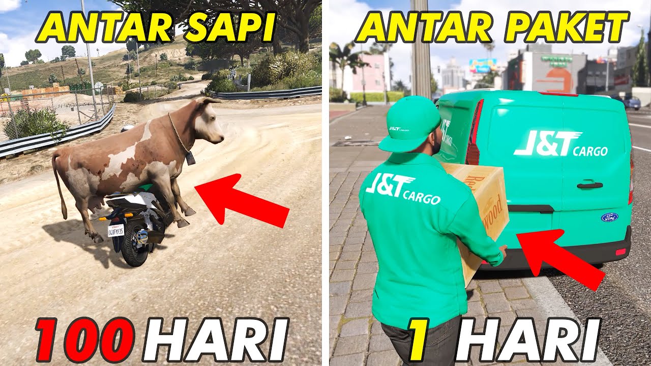 100 HARI Aku Kerja Jadi Kurir J&T Cargo Dari Antar Paket Sampai Antar ...