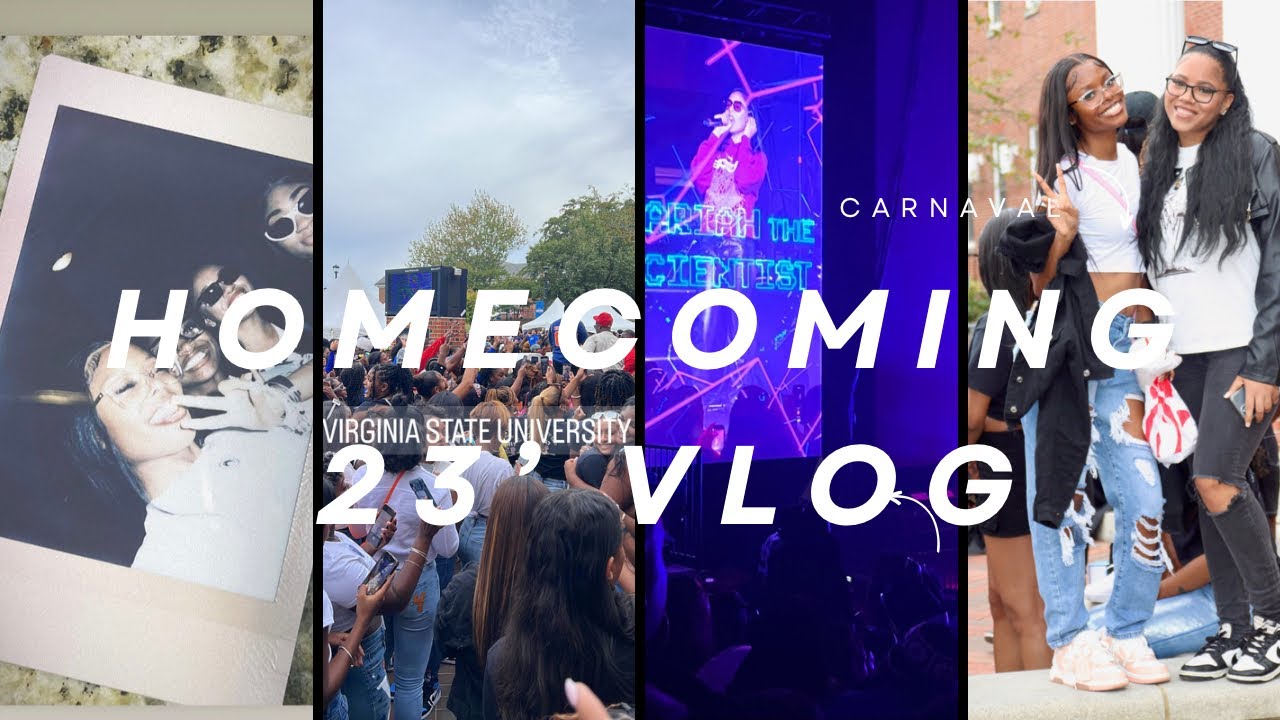 Virginia State Uni’ Homecoming 2023 Vlog | Concerts, Stepshow, and MORE ...