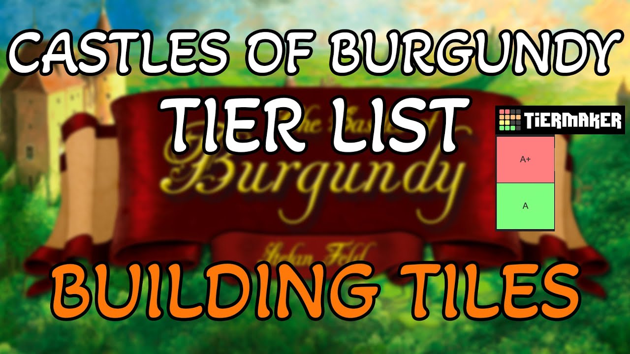 Castles of Burgundy Tier List: Building Tiles - YouTube
