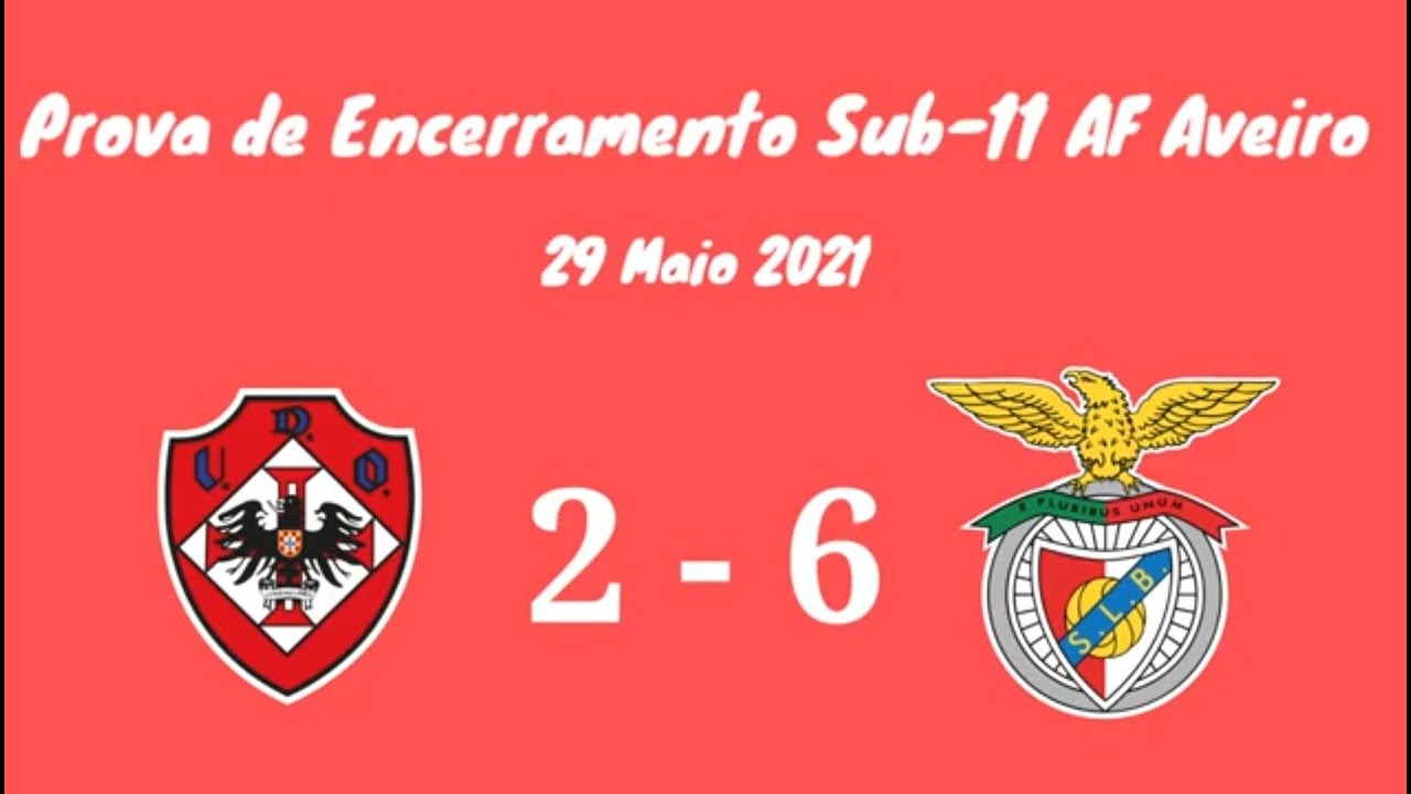 UD Oliveirense 2 - 6 SL Benfica (CFT Aveiro) - YouTube