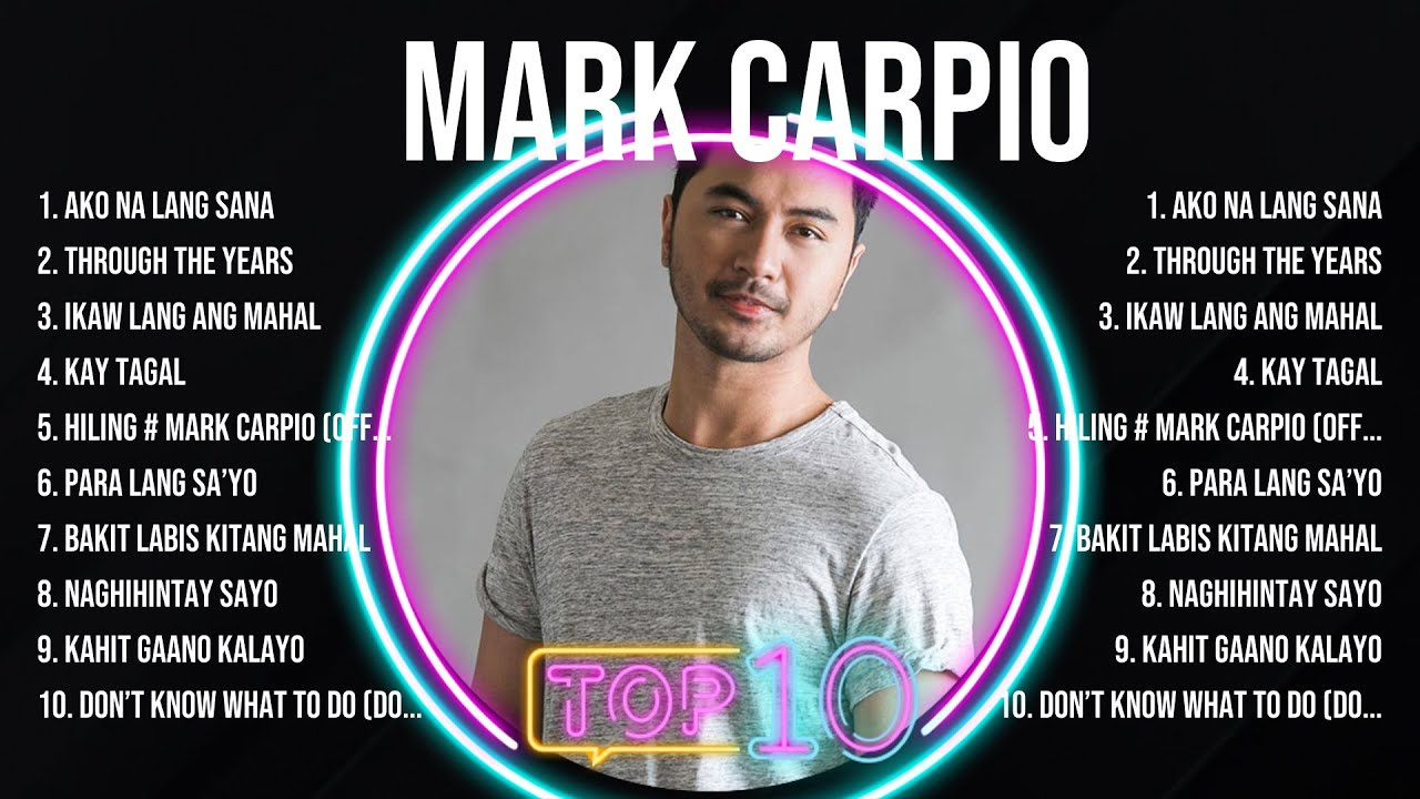 Top 10 songs Mark Carpio 2024 ~ Best Mark Carpio playlist 2024 - YouTube