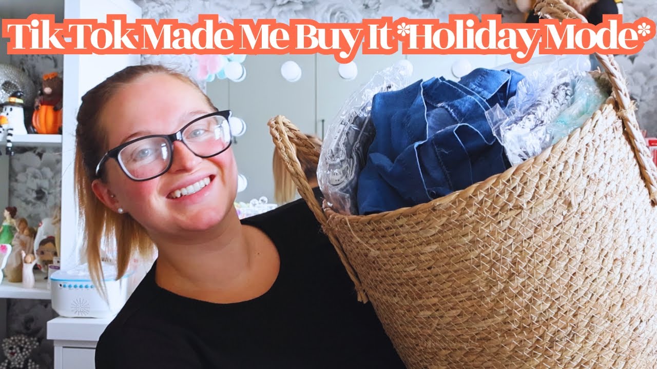 Tik Tok Made Me Buy It *Holiday Mode* - YouTube