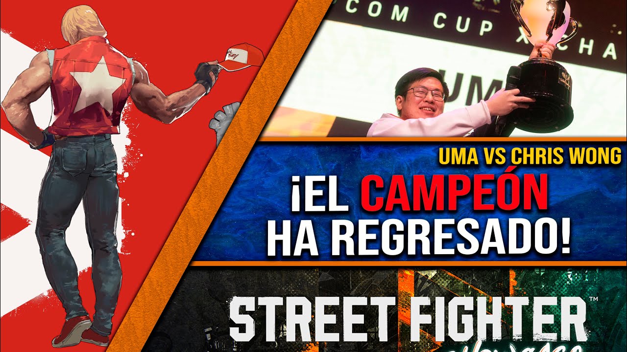 REAPARECE el ganador de la CAPCOM CUP X | UMA VS CHRIS WONG | STREET ...