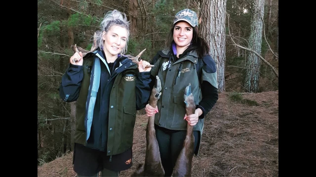 Girls Come Hunting, Winter Red Stag - YouTube