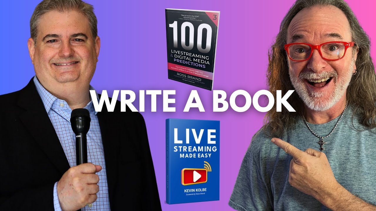 6 Reasons Video Creators Should Write a Book - YouTube