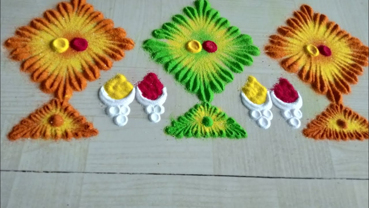 Makarsankranti special kite Rangoli| makarsankranti special rangoli ...