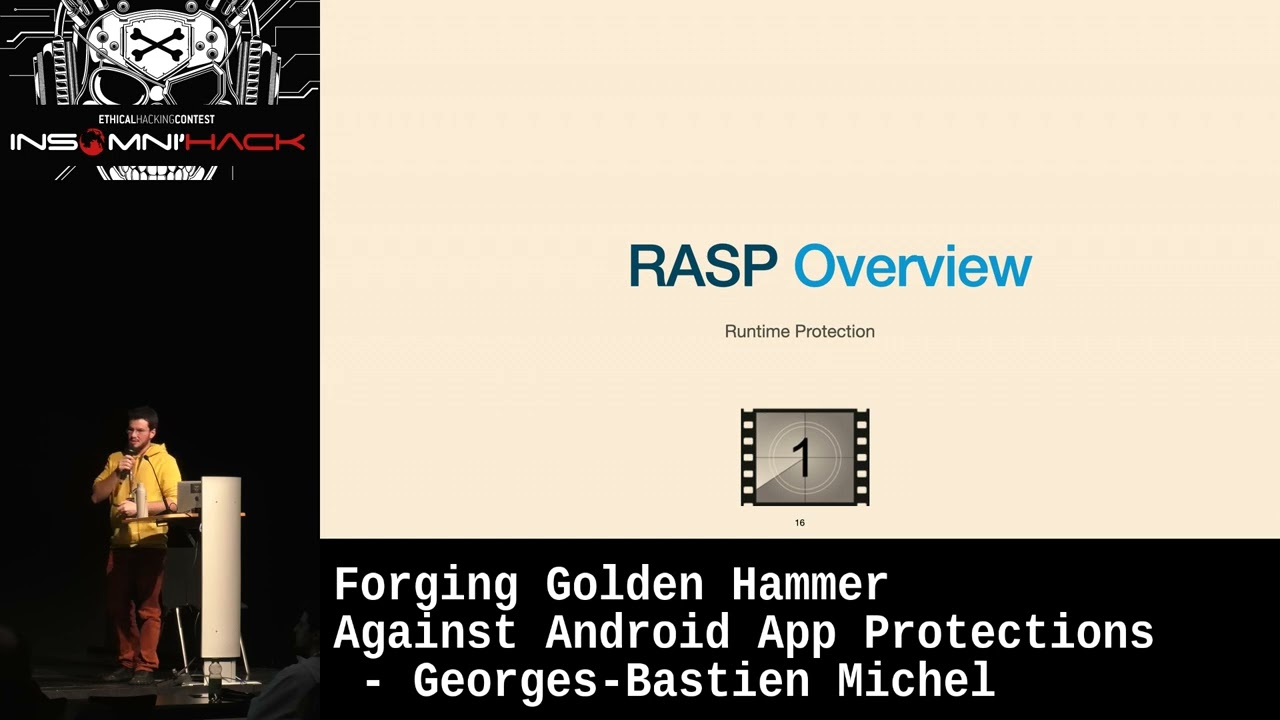 Forging Golden Hammer Against Android App Protections by Georges-Bastien Michel - YouTube