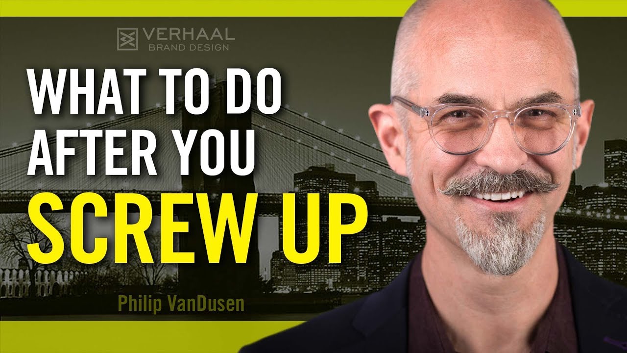 What To Do After You Screw Up - Making Mistakes Leads To Success - YouTube
