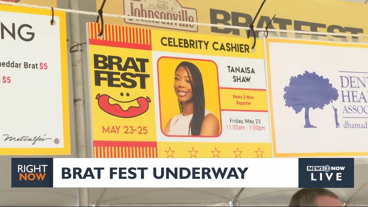 Brat Fest underway - YouTube