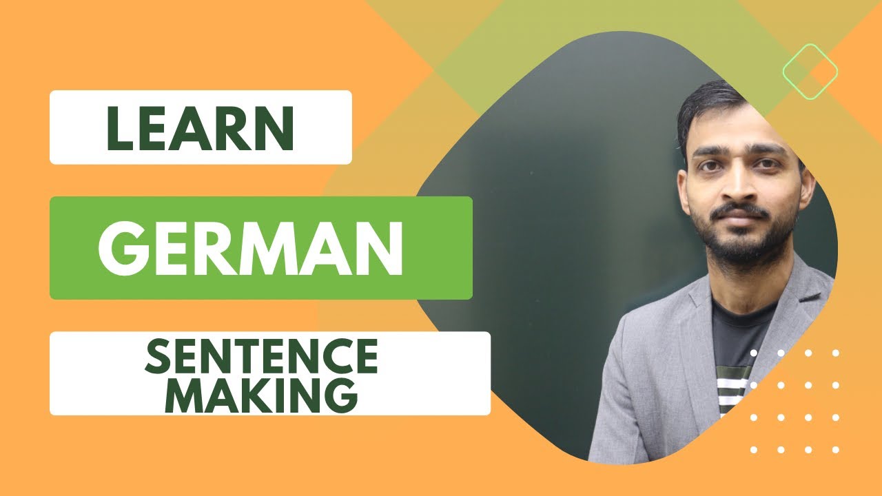 DEUTSCH LERNEN | LEARN GERMAN| 13/09 | SENTENCE FORMATION | SÄTZE ...