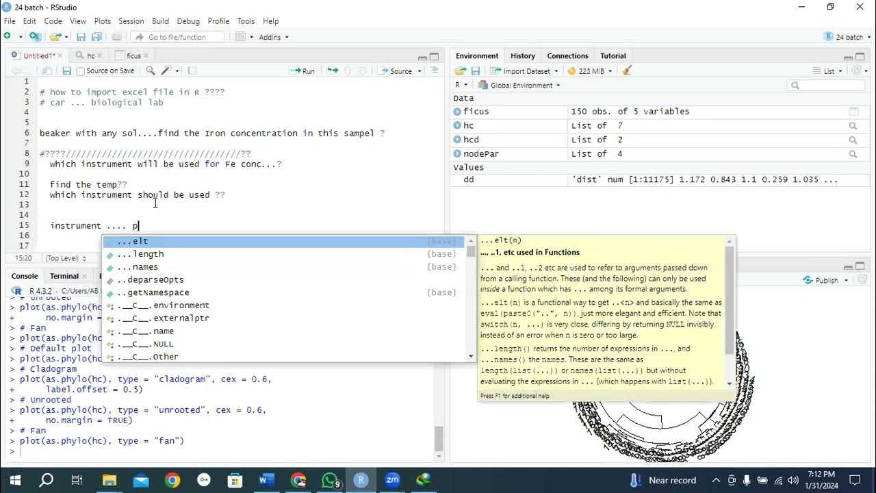 24 Batch: How to import excel file in R ? - YouTube