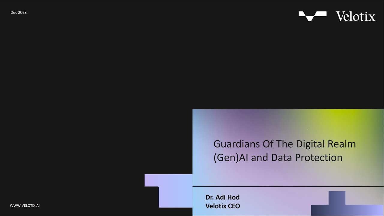 AI Data Security with Velotix - YouTube