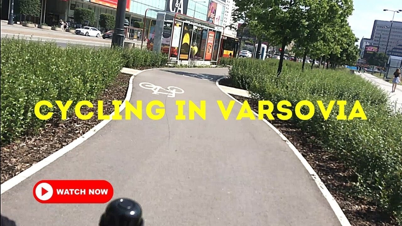 CYCLING through the STREETS of WARSAW | CITY TOUR - YouTube