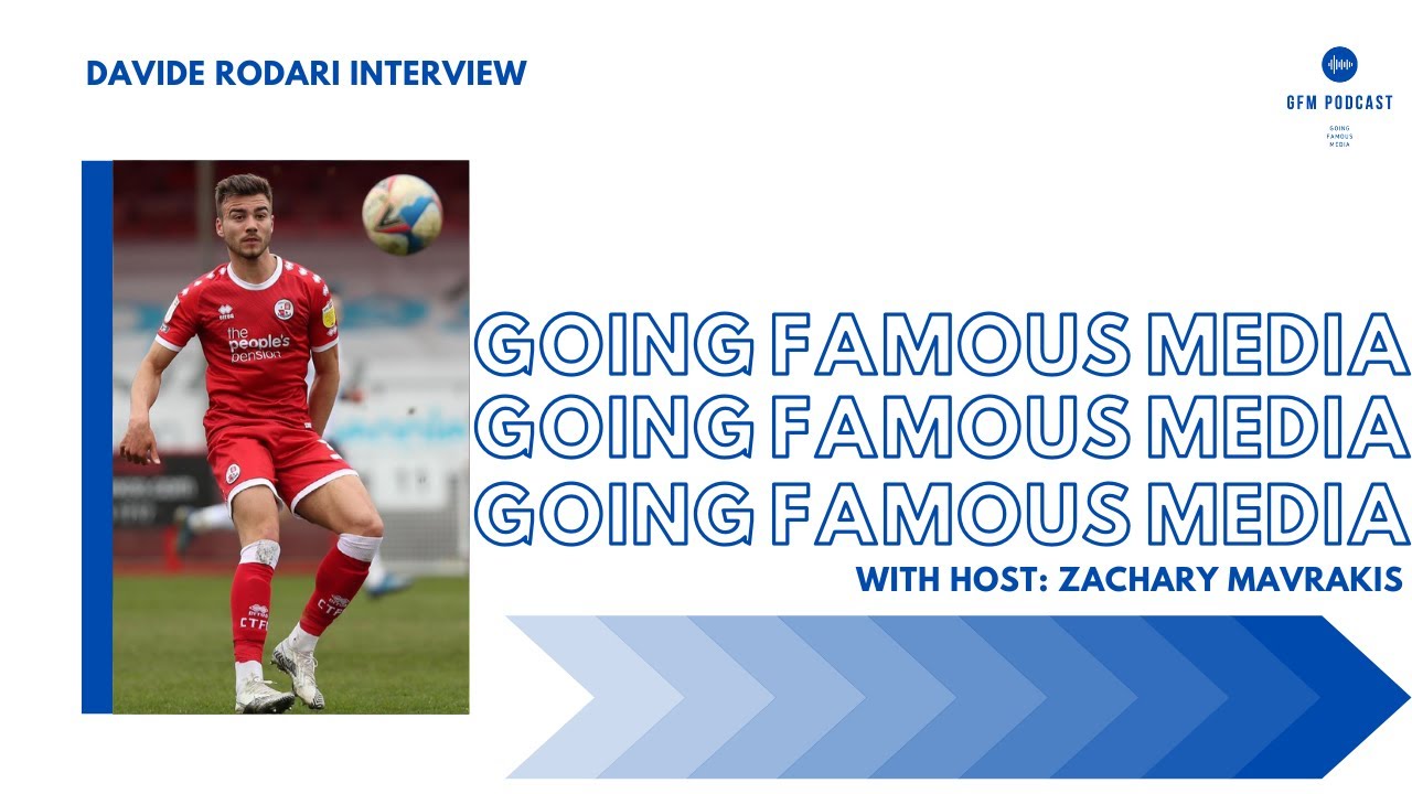 S2:E4 | Interview with Crawley Town FC Striker Davide Rodari - YouTube