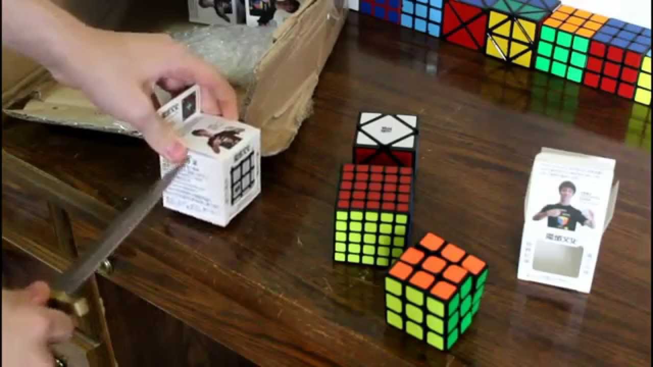 MoYu Unboxing (Pyraminx 5x5+more!) - YouTube