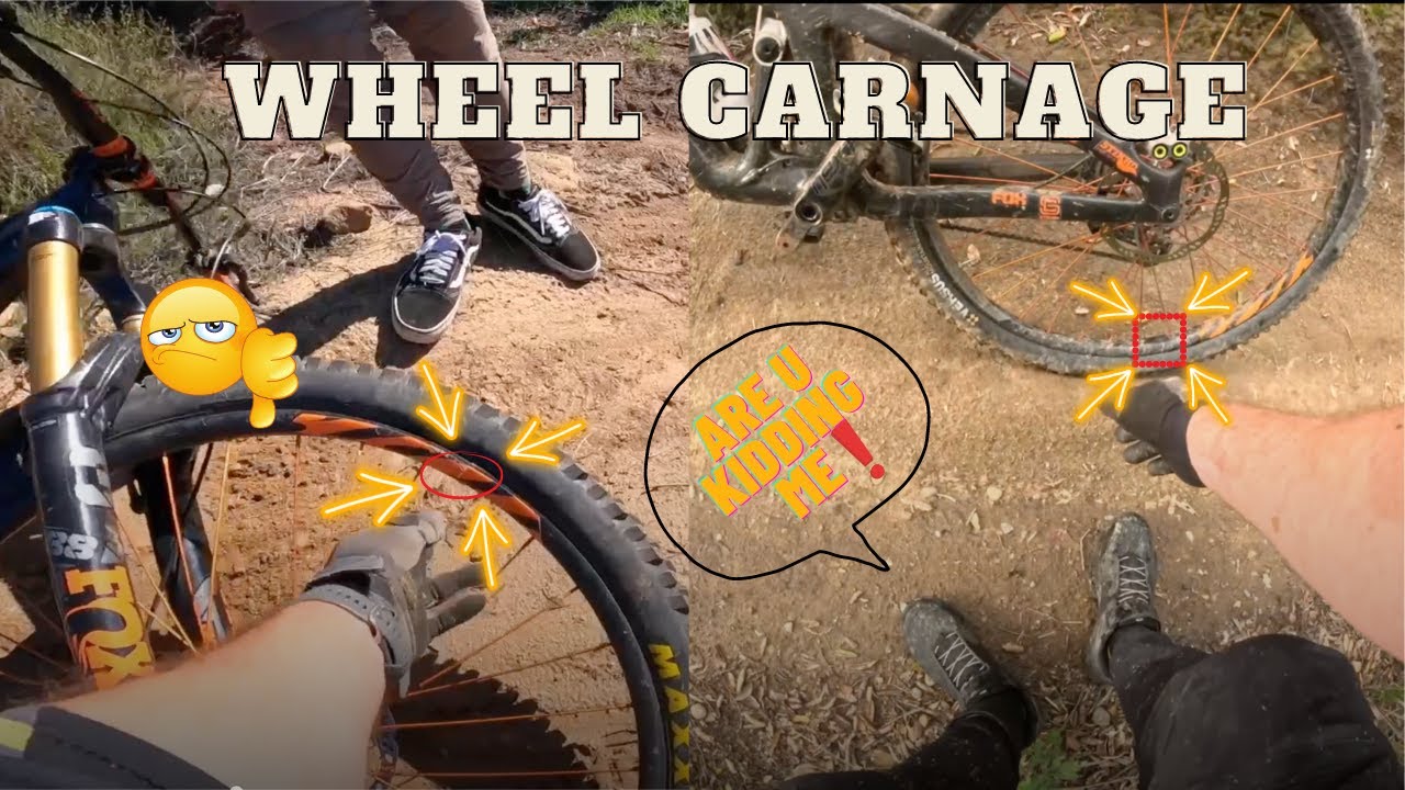 A blueprint on how to smash your carbon wheels | Mountain bike fails ...